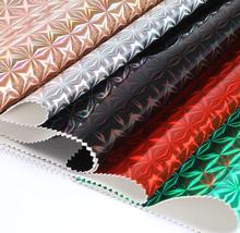 China Durable Synthetic Leather Fabric 54/55 Inches Wide with 1.2-1.5 Kg/meter Weight - Waterproof & Custom Printed for sale