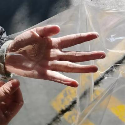 China Transparent PVC Film Roll 0.914m-2.44m Width 50m-200m Length with 20MPa Tensile Strength and 85% Light Transmittance for sale