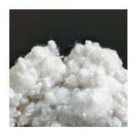 China Round Hollow Conjugated Siliconized Polyester Fiber - 2.0mm Diameter, 50mm Length with High Tensile Strength and Thermal Stability for sale