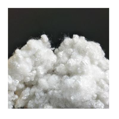 China Round Hollow Conjugated Siliconized Polyester Fiber - 2.0mm Diameter, 50mm Length with High Tensile Strength and Thermal Stability for sale