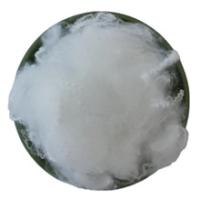 China White Virgin Polyester Fiber Flame Retardant Staple 1-2cm Length 2-3cm Width for Industrial Textiles for sale