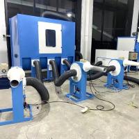 China 220V Polyester Fabric Machine 1000kg/h Capacity 2.5T Weight Automated PLC Control Industrial Textile Processing Equipment for sale