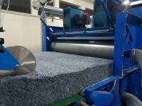 China PLC Controlled Polyester Fabric Machine 1000kg/h Capacity 200m/min Speed for Industrial Textile Cleaning for sale