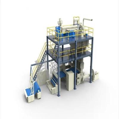 China PLC-Controlled Industrial Fabric Machine - 200m/min Speed, 220V Voltage for Polyester & Cotton Processing for sale