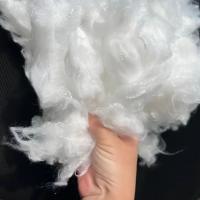 China Low Melt Polyester Staple Fiber 0.2-0.3mm Diameter 2-6mm Length with 120-170°C Melting Point for Thermal Bonding for sale