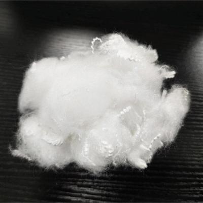 China Good Chemical Resistance High Resilience Regenerated Polyester Staple Fiber for sale