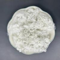 China AA Grade Polyester Staple Fiber Crimp 1.2-15dtex White Fiber Roll for sale