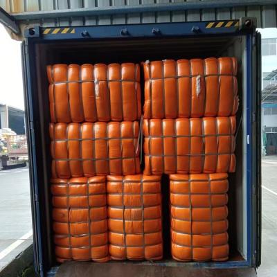 China Fiber Crimp Polyester Staple Fiber From 1.2-15 Dtex Fineness For Spinning Yarns for sale
