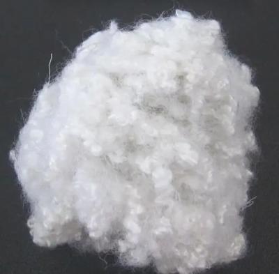 China Crimp Polyester Staple Fiber Medium Fineness Colorful Fiber Grade AB for sale