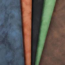 China Custom Printed Faux Leather Fabric 0.8-1.2mm Thickness 1.2-1.5kg/m Weight with UV Protection for sale