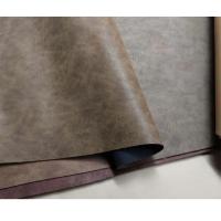 China Custom Printed Faux Leather Fabric 54/55 Inches Wide 0.8-1.2mm Thickness with UV Protection and Abrasion Resistance for sale