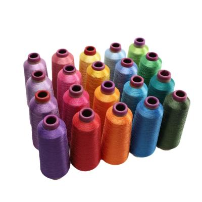 China Ring Spun Polyester Yarn 20s/2 with 4.5g/d Strength and H5≤3.5 Hairiness for Knitting Applications for sale