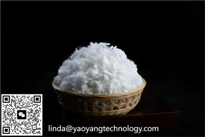 China White Virgin Conjugate Hollow Fiber 1-2cm Length 2-3cm Width with 585°F Heat Resistance for Industrial Textiles for sale