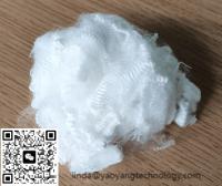 China Low Melt Polyester Staple Fiber 0.2-0.3mm Diameter 120-170°C Melting Point for Thermal Bonding for sale