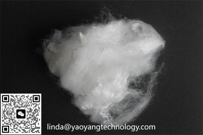 China Low Melt Polyester Staple Fiber 2-6mm Length with 120-170°C Melting Point for Thermal Bonding Applications for sale