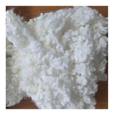 China Colorful Grade A 100% Polyester Poly Staple Fabric For Nonwoven for sale