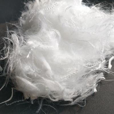 China Super Durable Virgin Polyester Staple Fiber / Virgin Poly Fiber For Low Moisture Absorption for sale