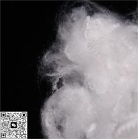 China AA Grade Polyester Staple Fiber Crimp High / Medium / Low For Textile Industry for sale