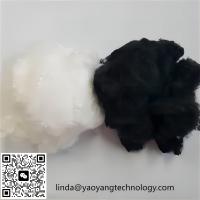 China High Resistance White Virgin Polyester Fiber for sale