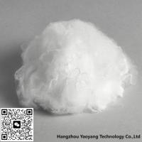 China Super Durable Virgin Polyester Staple Fiber / Virgin Poly Fiber For Low Moisture Absorption for sale
