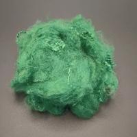 China Flame Retardant Color Fiber Recycled Polyester Staple Fiber With Fiber Fineness 1.2-15 Dtex for sale