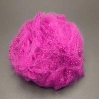 China Flame Retardant Color Fiber Recycled Polyester Staple Fiber With Fiber Fineness 1.2-15 Dtex for sale