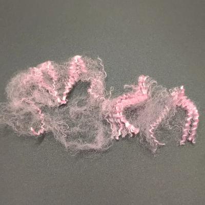 China 1.4D*38mm Colorful Regenerated Polyester Staple Fiber for sale