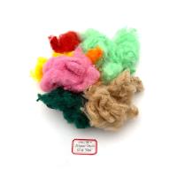 China 100% Material Virgin Grade Colorful Polyester Staple Fiber For Optimal Performance for sale