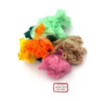China 100% Material Virgin Grade Colorful Polyester Staple Fiber For Optimal Performance for sale