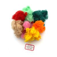 China 100% Material Virgin Grade Colorful Polyester Staple Fiber For Optimal Performance for sale