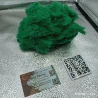 China Short Fiber Recycled Polyester Spandex Fabric Low Moisture Regain for sale