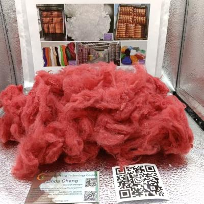 China 100% Material Virgin Grade Colorful Polyester Staple Fiber For Optimal Performance for sale