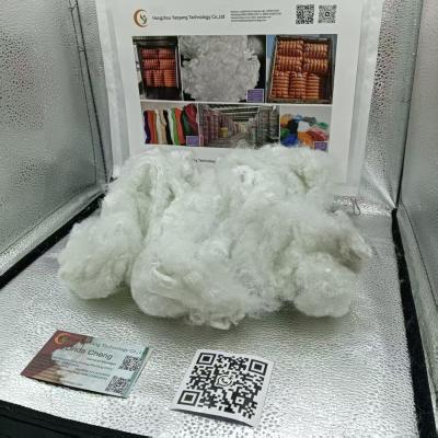China Staple Polyester Synthetic Fiber Renewable And Recycled Materials for sale