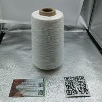 China White OEKO TEX Certified S/Z Twist Polyester Spun Yarn Negotiable Pricing Eco Friendly Fibers for sale