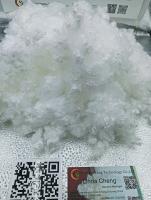 China High Tenacity Solid 7D*32MM Polyester Staple Fiber for Automotive Carpets Spinning Filling Material Applications for sale