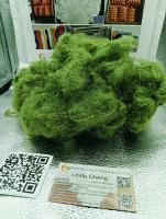 China Customised Coloured PES Fiber with High Colour Fastness for Exhibition Carpets for sale