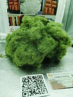 China Customised Coloured PES Fiber with High Colour Fastness for Exhibition Carpets for sale