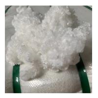 China Customizable Polyester Staple Fiber Featuring Fiber Cut Length 64mm and Elongation 80 Percent To 100 Percent Ideal for Yarn Manufacturing for sale