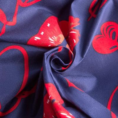 China Factory direct sale 100% polyester microfiber pigment printing home textile fabric for sale