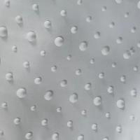 China 100% Polyester Microfiber 3D Embossed Dyed Fabric for sale