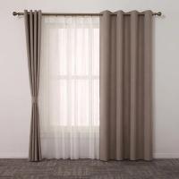 China 100% Polyester Microfiber Curtain Fabric for sale