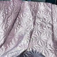 China Ultrasonic Fabric Shiny Satin Microfiber Fabric for sale