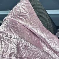 China Ultrasonic Fabric Shiny Satin Microfiber Fabric for sale