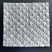 China Ultrasonic Fabric Matte Satin Microfiber Fabric for sale
