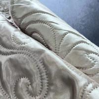 China Ultrasonic Fabric Matte Satin Microfiber Fabric for sale