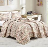 China 3 Piece Bedspread set Fabric for sale