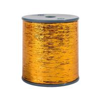 China Pure Silver M Type Flat Metallic Yarn with Two-Ply Lamination for sale