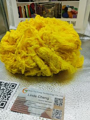 China High Quality Standard 1.2D Dope Dyed Polyester Staple Fiber PSF for Knitting Yarn for sale
