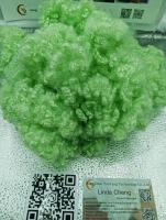 China Latest Style Polyester Fiber Wholesale Customized Fiber 100% Polyester Staple Recycled GRS Fiber for sale