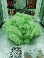 China Latest Style Polyester Fiber Wholesale Customized Fiber 100% Polyester Staple Recycled GRS Fiber for sale
